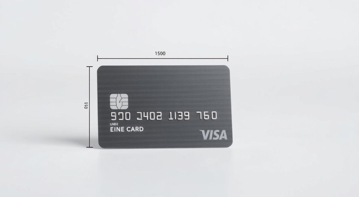 Quantos centímetros tem um cartão de crédito: padrão ISO